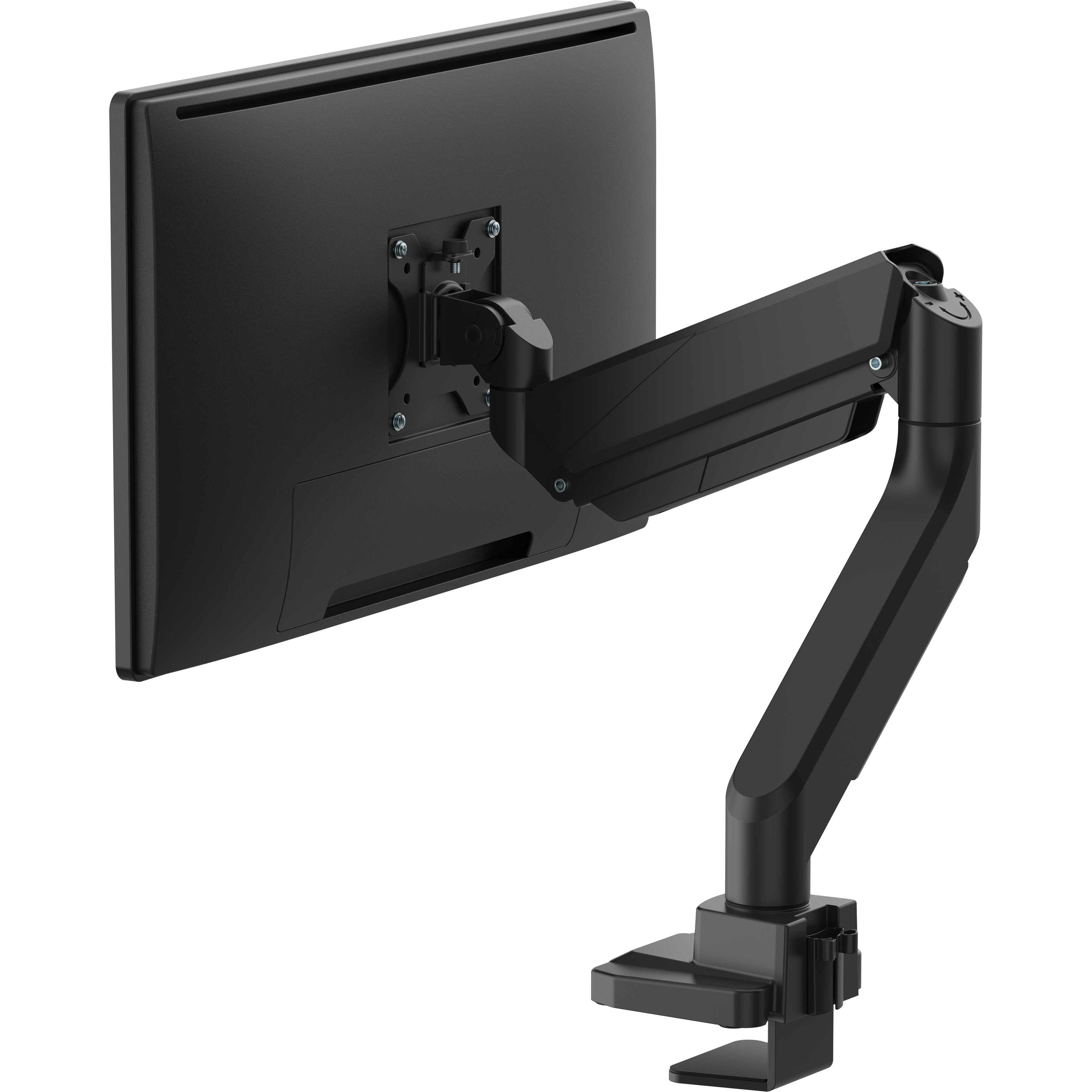 Single Swing Monitor Arm – Black – Filex | Fellowes