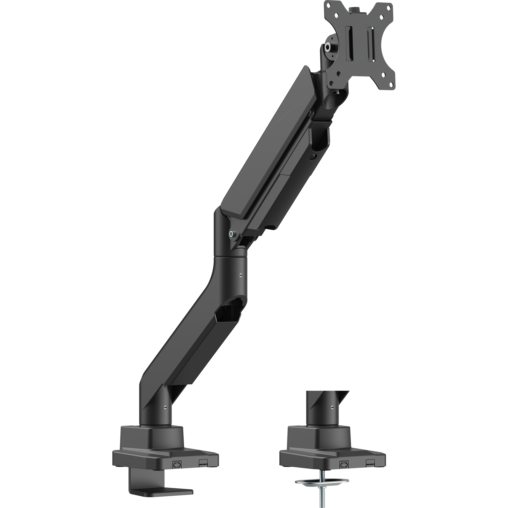 Single Swing Monitor Arm – Black – Filex | Fellowes