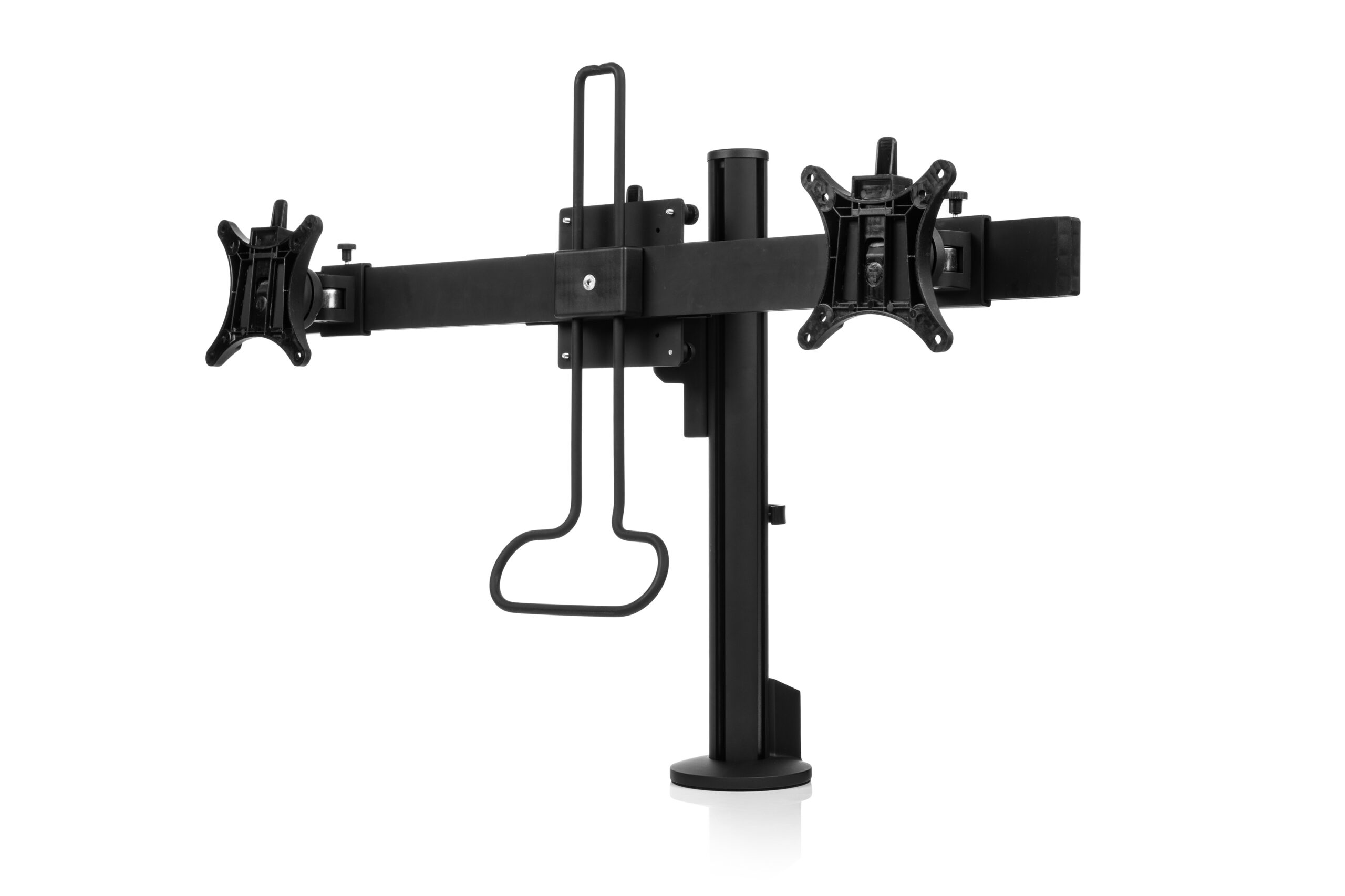 Galaxy Double Monitor Arm with Crossbar – Filex | Fellowes