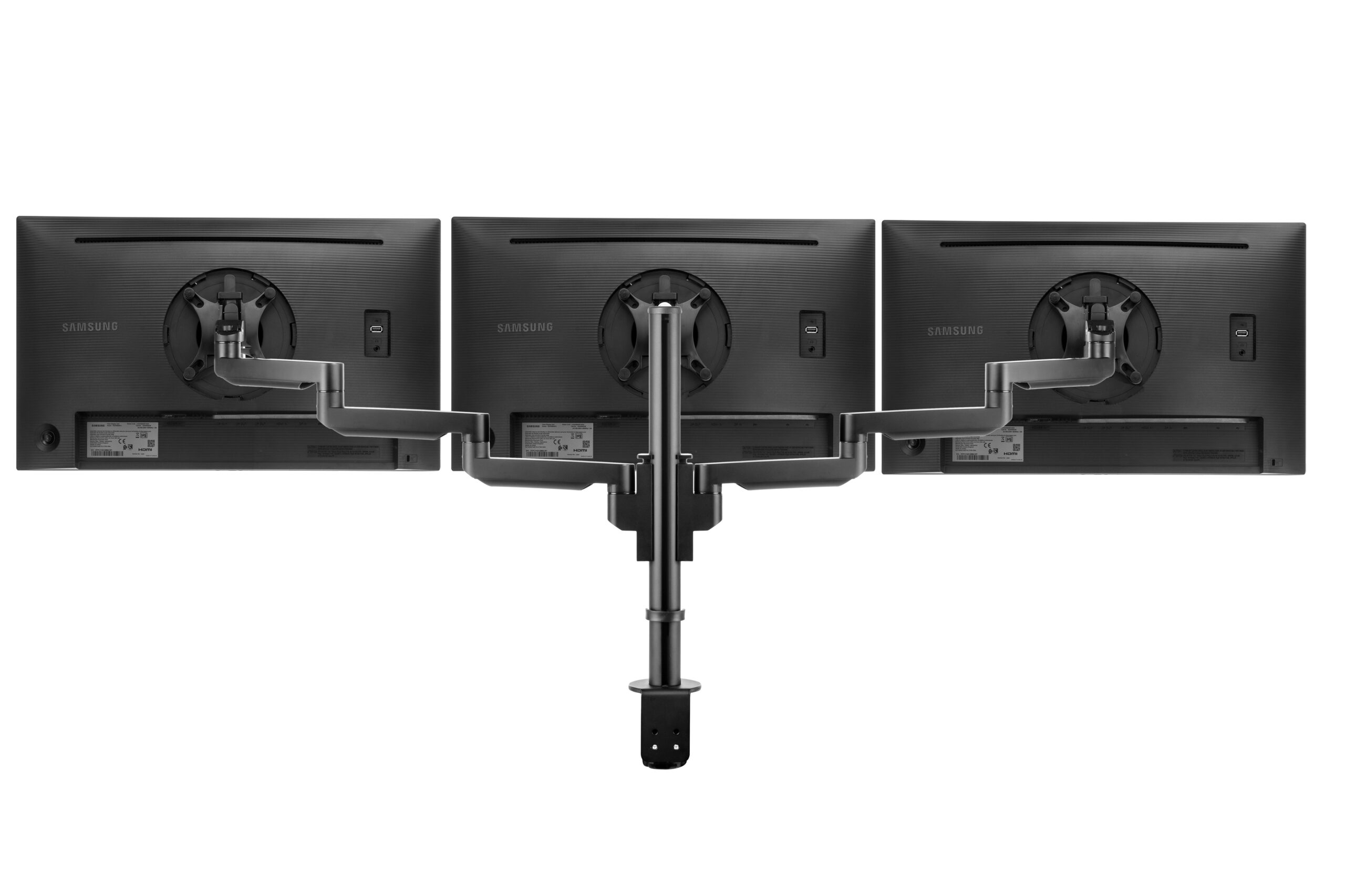 Galaxy Basic Triple Monitor Arm – Filex | Fellowes