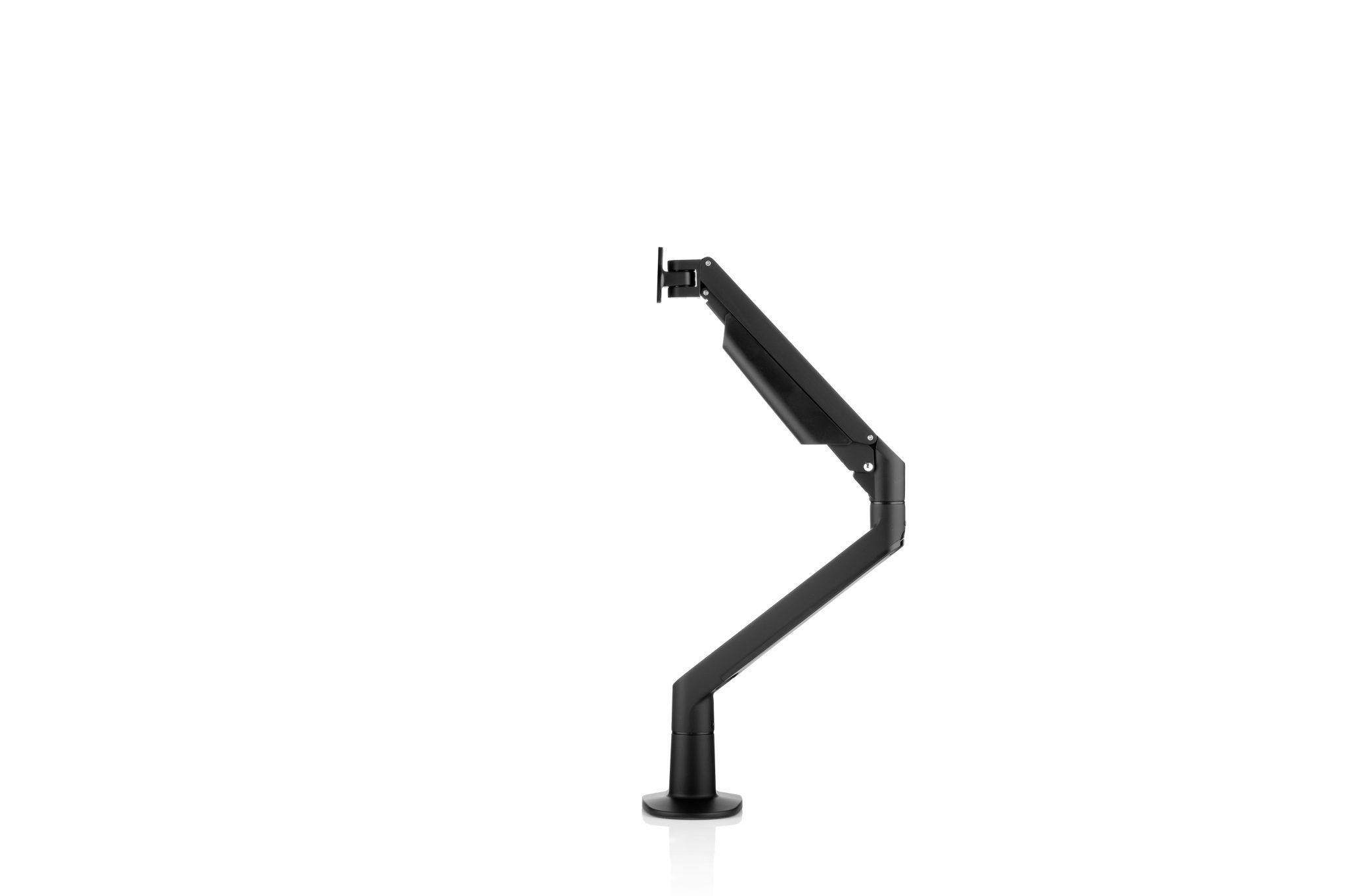 Chicago Monitor Arm with Crossbar (black) – Filex | Fellowes