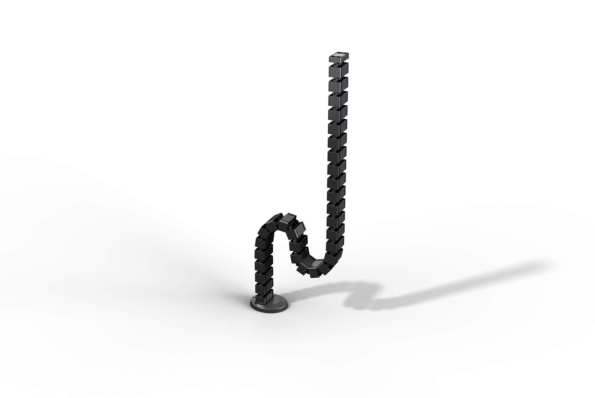 Cable tubing 130 cm with weighted base plate – Filex | Fellowes