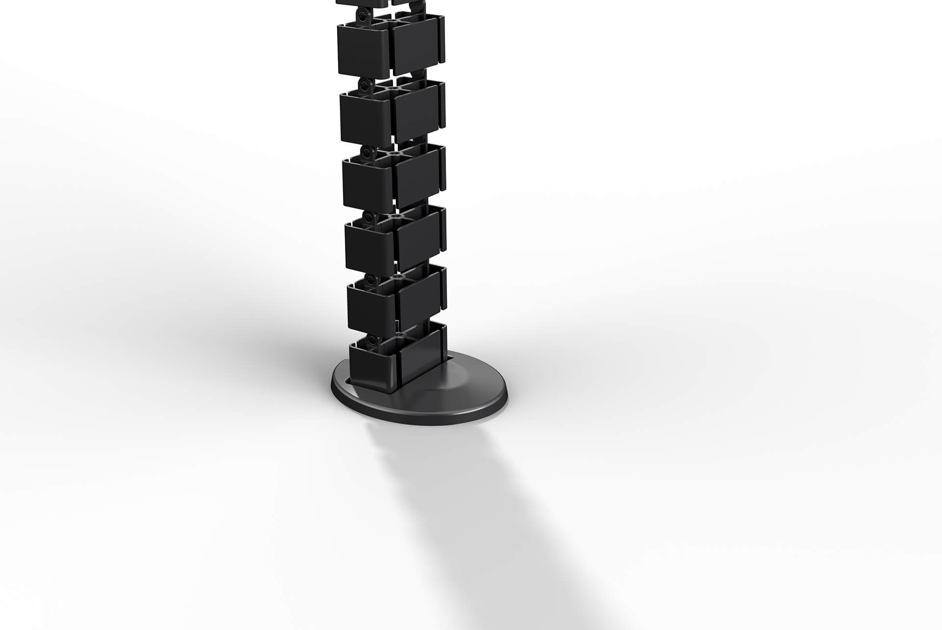 Cable tubing 130 cm with weighted base plate – Filex | Fellowes